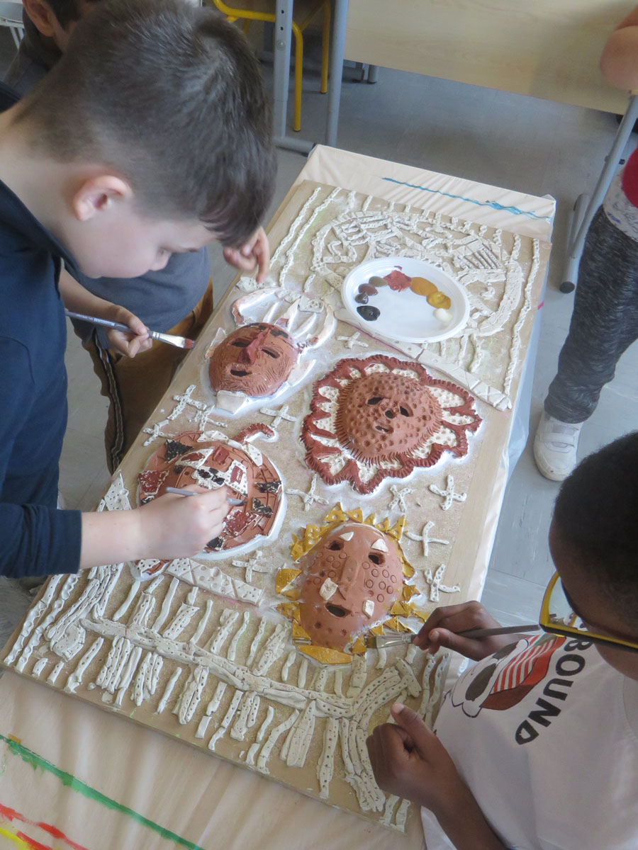 Modelages en argile - Ateliers avec les enfants